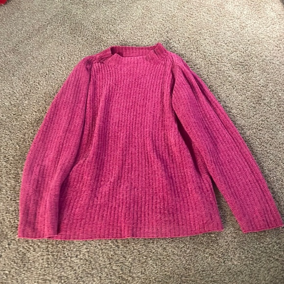 Yarnworks | Sweaters | Vintage Fuchsia Knit Sweater | Poshmark